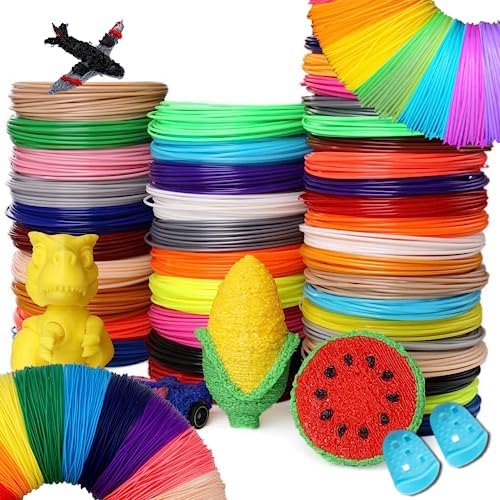 3D Drucker Stift Filament Nachfüllungen 40 Farben 200 Meter, 3D Stifte ...