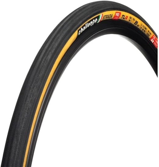 Amazon.com : Challenge Strada Pro TLR Clincher Tire - Options : Sports ...