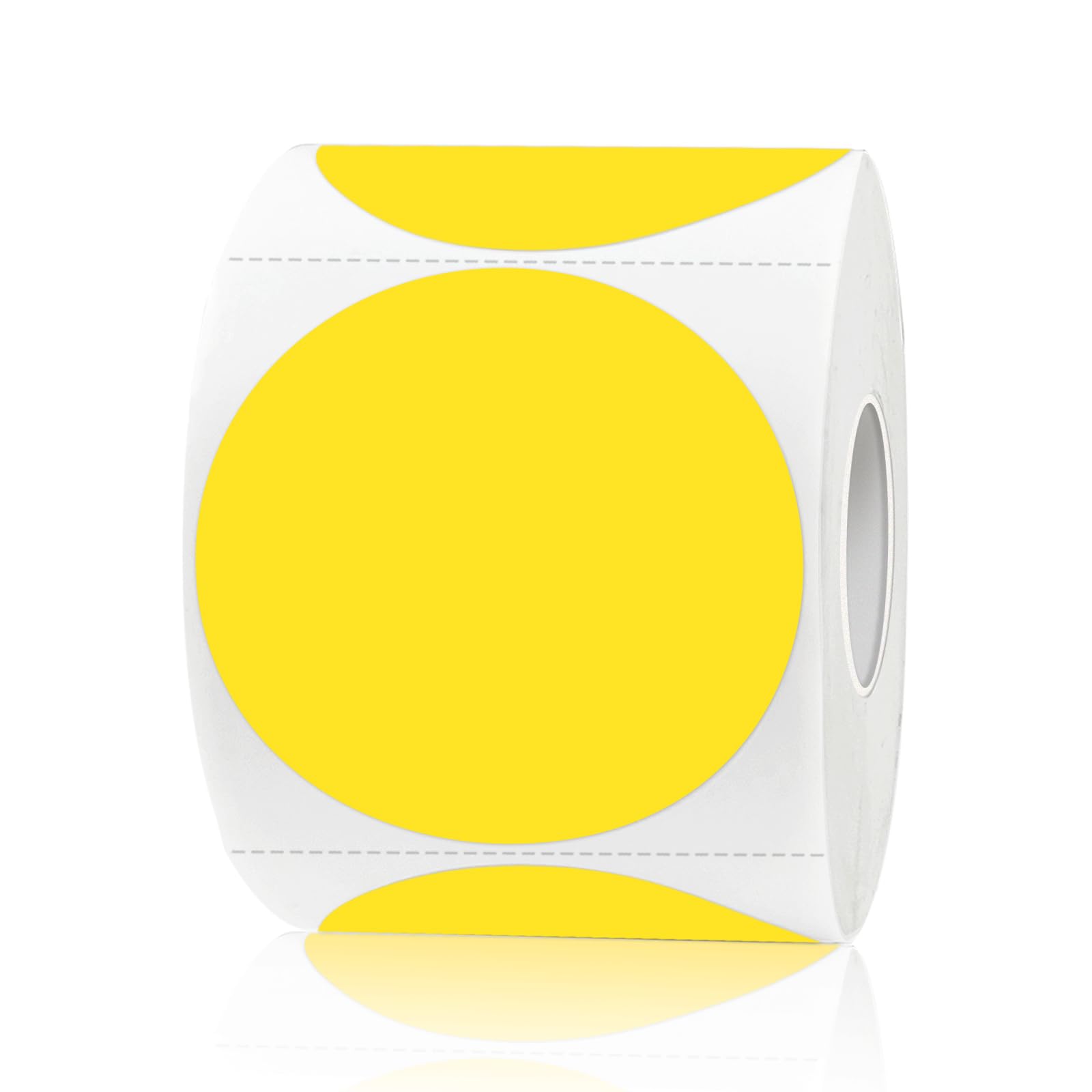 Amazon.com : YEGAWEN Removable Stickers, 2 Inch Colored Dot Stickers ...