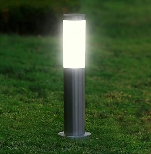 LEGEEN Metal Waterproof Garden Pole Light for Gate, Bollard, Entryway ...
