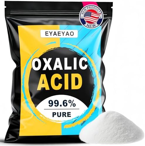 Amazon.com: Eyaeyao Oxalic Acid 99.6% Pure - 16 oz (1 lb) - Rust ...