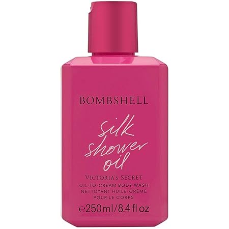 Amazon.com : Victoria's Secret Bombshell Silk Shower Oil Body Wash ...