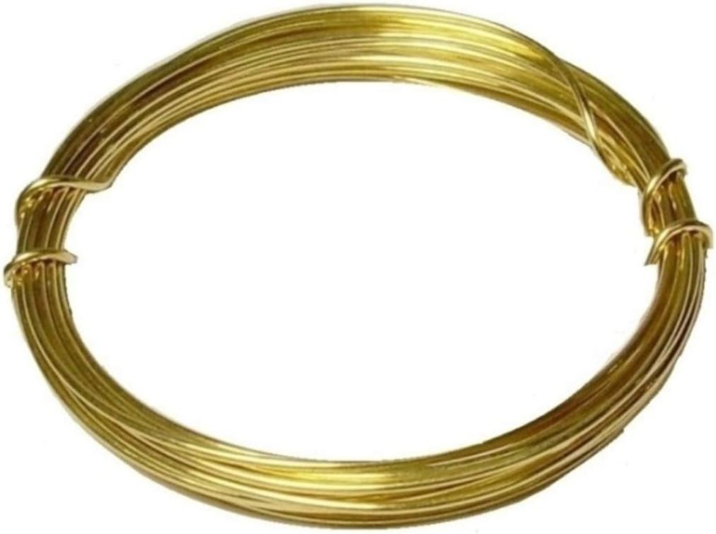 Amazon.com: Red Brass Round Wire (Dead Soft) 1/4 LB. Choose Gauge (16 ...