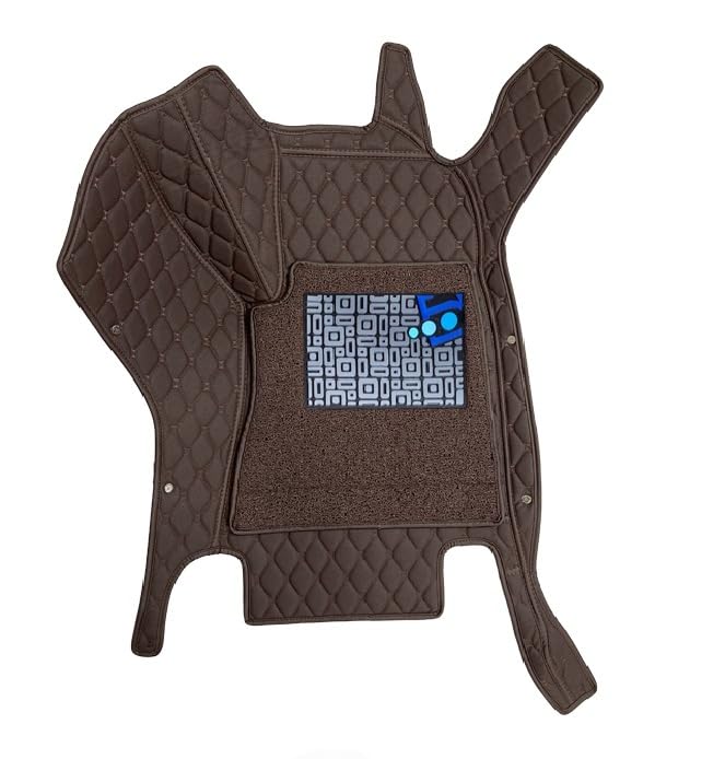 Bolstero Premium and Luxurious 7D Car Floor Mat for Volkswagen Virtus ...