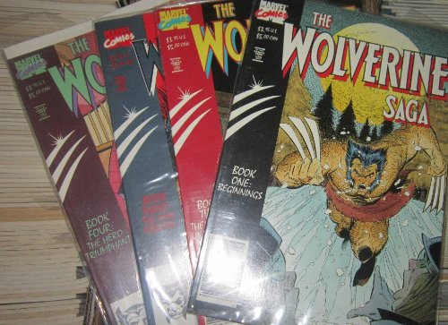 Amazon.com: Wolverine Saga Books 1 Thru 4: Peter Sanderson: Books