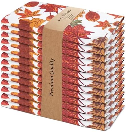 Amazon.com: Multi Color Fall Leaf Holiday Thanksgiving Harvest Foliage ...