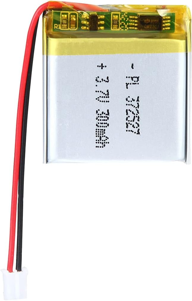 Amazon.com: KBT 3.7V 300mAh Li-Polymer Battery: 602030 Lipo ...