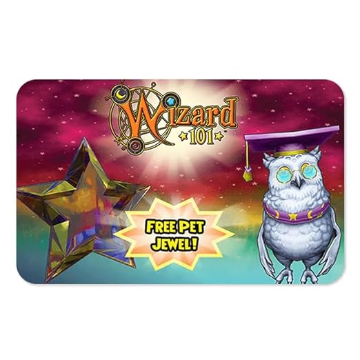 Amazon.com: Wizard101 Digital Card – Pet Jewel [Online Game Code] $30 ...