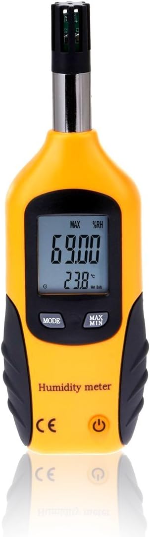 Amazon.com: WT Meter - Digital Psychrometer and Portable Thermometer ...