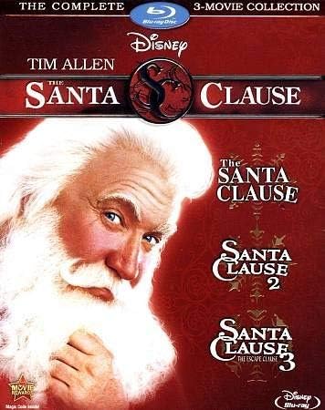 Amazon.com: SANTA CLAUSE 3-MOVIE COLLECTION (BLU-RAY/3 DISC/ENG-FR-SP ...