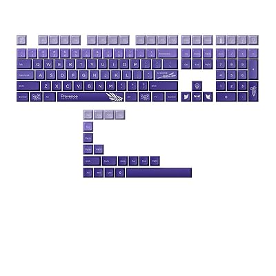 Buy EPOMAKER AKKO Provence Lavender 127 Keys JDA Profile Dye ...