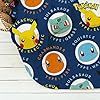 Pokemon Character World Official Fleece Throw Blanket | Super Soft Warm ...
