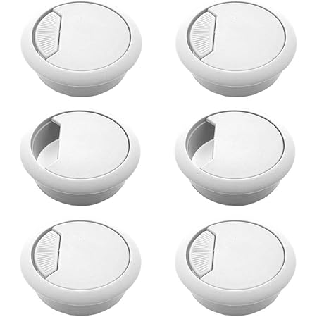 Amazon.com: 2PCS 2Inch (50mm) Desk Cord Grommets Wire Cable Hole Cover ...