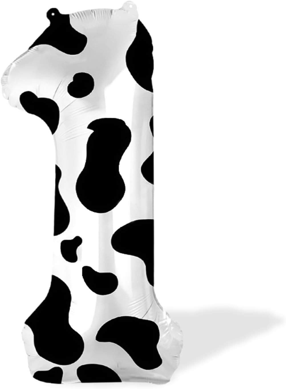 Amazon.com: Cadeya Cow Number 1 Birthday Balloons, 40”Cow Print ...