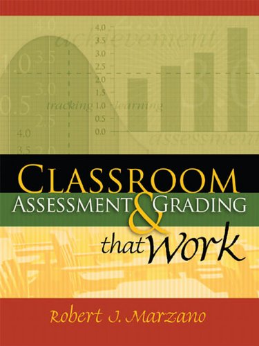 Amazon.com: Classroom Assessment and Grading That Work eBook : Marzano ...