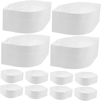 Amazon.com: FOMIYES 20Pcs Disposable Chef Hats for Home and Restaurant ...