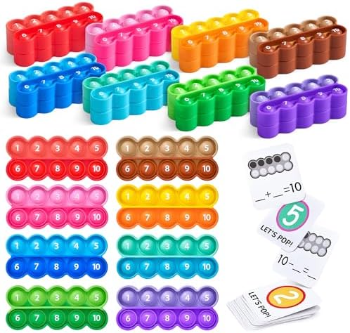 Amazon.com: Joycat Ten-Frame Pop Fidget Toys-Math Manipulative for ...
