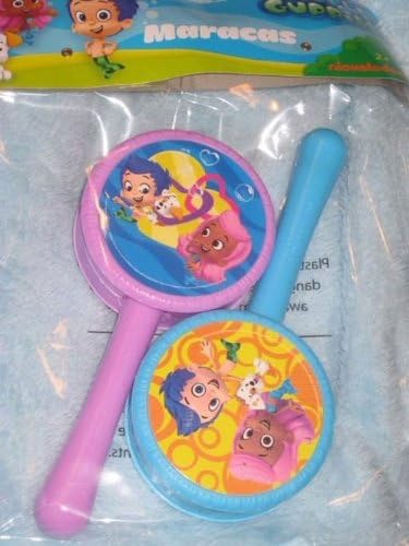 Nick Jr's BUBBLE GUPPIES Maracas - Featuring Gil, Molly & Bubble Puppy ...