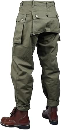 Amazon.com: UsmcHBT P44 Pants WWII Monkey Pants Cargo Pants Outdoor ...