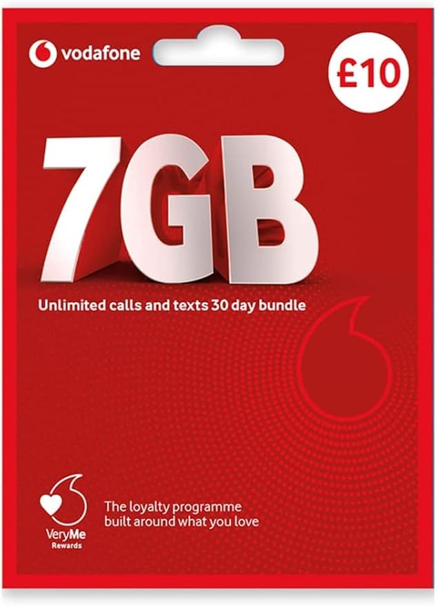 Vodafone PAYG Sim Card Triple Sim Pack(2 Sim Card Limit) : Amazon.co.uk ...