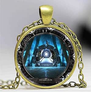 Amazon.com: Vintage Stargate Pendant, Necklace, Fashion WomenMen Necklace