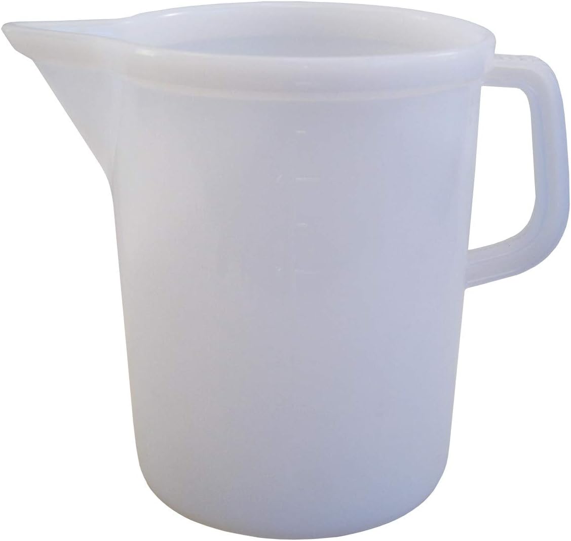 Jug Plastic - 10 Pint (5 Litre) - Large Strong Heavy Duty Food Grade ...