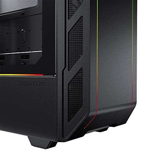 Phanteks Eclipse P350X Compact EATX Mid-tower Case, Tempered Glass, Digital RGB (PH-EC350PTG_DBK)