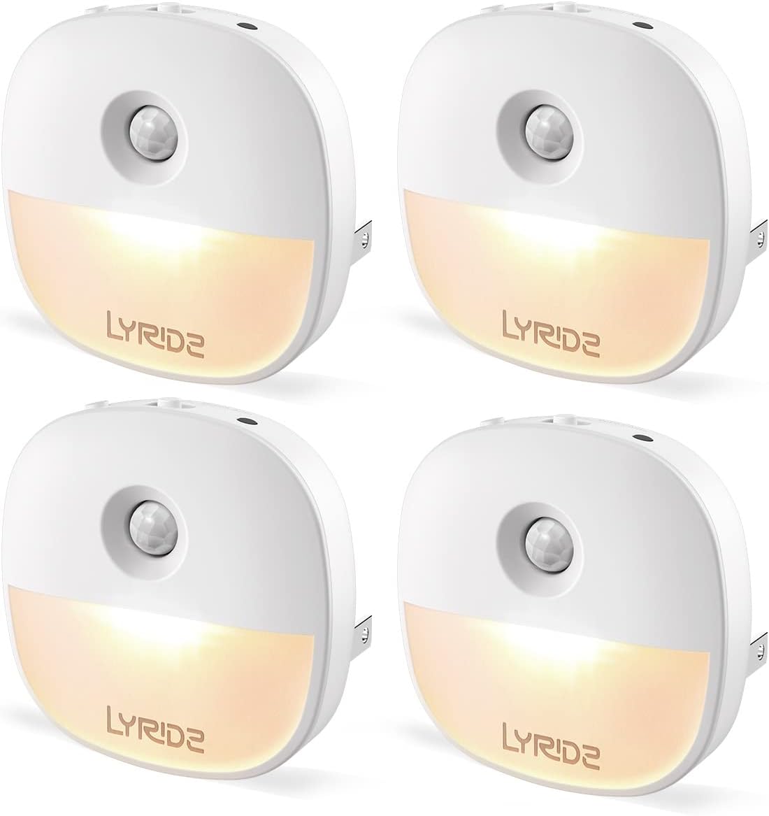 Lyridz Motion Sensor Night Light Indoor, Bright Plug in Night Light ...