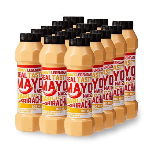 Amazon.com : Remia - Legendary Real Tasty Mayonnaise Garlic Sriracha ...