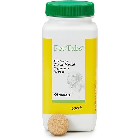 Amazon.com : Pet-Tabs Plus Multivitamin and Mineral Supplement for Dogs ...