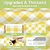 Amazon.com: QIKSION Yellow Gingham Tablecloth Disposable 3 Pack, 54 x ...