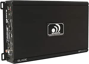 Massive Audio BP1000.4 4CH 1000W BLADE SERIES AMPLIFIER : Amazon.co.uk ...