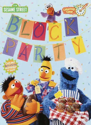 Amazon | Block Party (Coloring Book) | Random House | Activity Books
