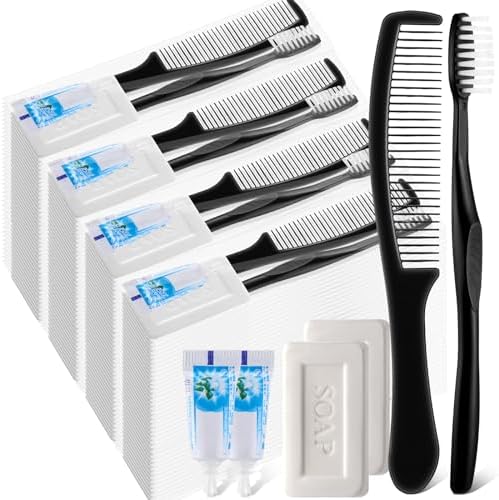Amazon.com: SiliFine 100 Set Disposable Toothbrush Toothpaste Comb and ...