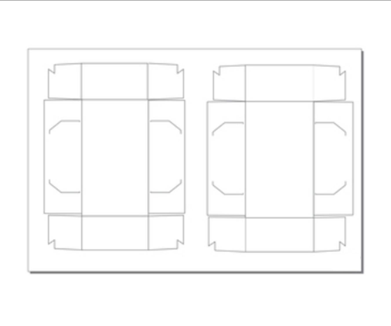 12 Up Business Card Template