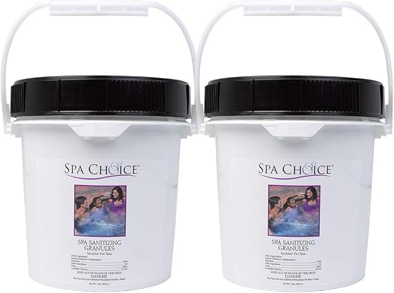 Amazon.com : SpaChoice 10-Pounds Premium Spa Sanitizing Granules, Spa ...