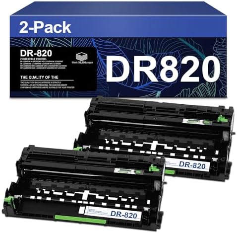 Amazon.com: DR820 DR 820 Drum Unit: Compatible for DR-820 TN850 2-Pack ...