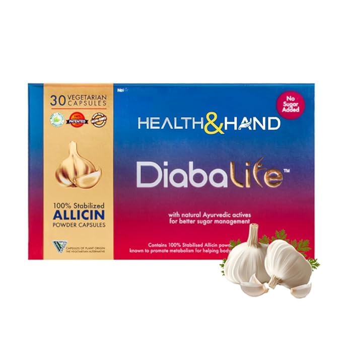 Buy AWL Health Hand DiabaLife for better sugar management 30 Capsules ...