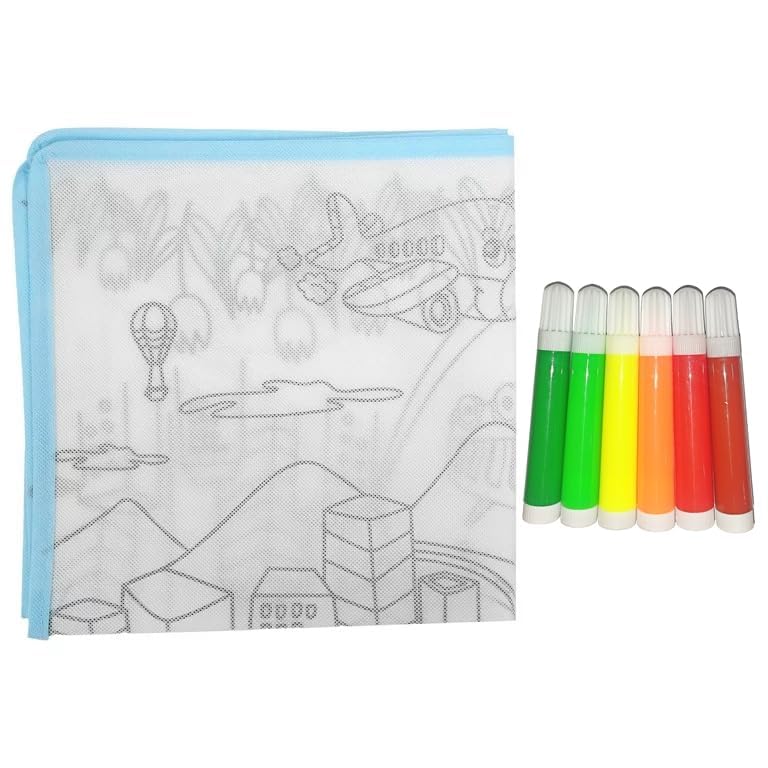 SAMVARDHAN Water Coloring Mat Doodle Drawing Painting Kids Child ...