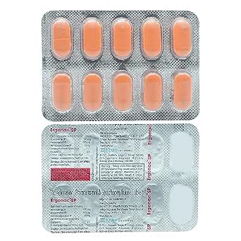 Ergonac-SP - Strip of 10 Tablets : Amazon.in: Health & Personal Care
