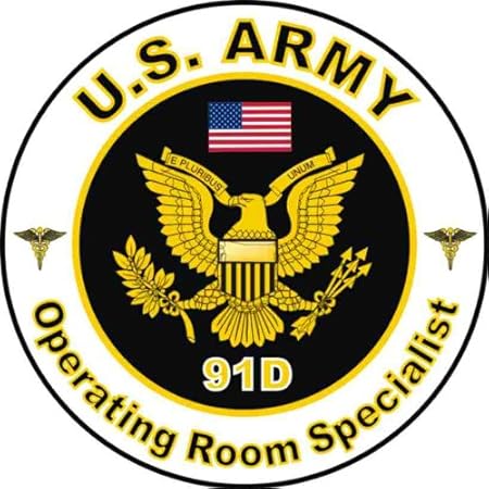 Amazon.com: United States Army MOS 91D Operation Room Specialist Decal ...