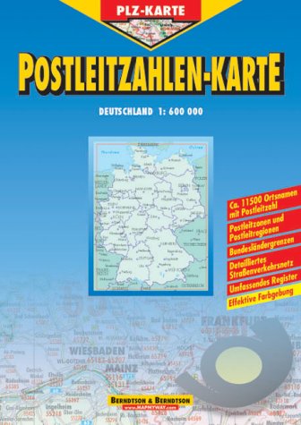 Buy Postcode Germany Administration Map Book Online at Low Prices in ...