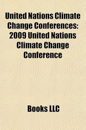 United Nations Climate Change Conferences | Amazon.com.br