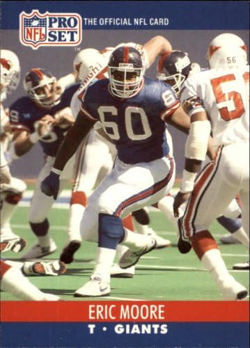 Amazon.com: 1990 Pro Set Football Card #744B Eric Moore : Collectibles ...