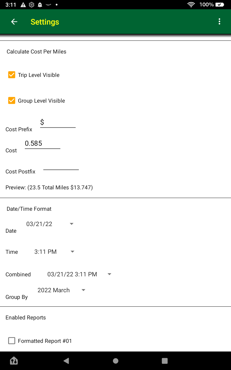 Track My Mileage and Expenses - App on Amazon Appstore