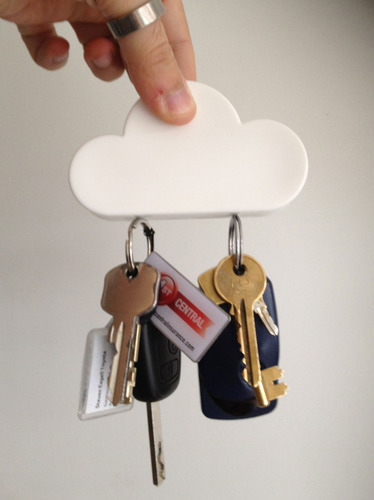 SUCK UK Magnetic Key Holder Shaped Like a Cloud : Amazon.co.uk ...