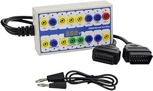 Amazon.com: Occus Professional Auto Car OBD 2 Break Out Box OBD2 ...