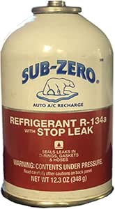 Sub-Zero Refrigerant R-134a with Stop Leak (12.3 Ounces) : Amazon.com ...