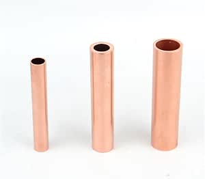 Amazon.com: ISSUA T2 Copper Tube OD29 Outer Diameter 29mm Wall Thick ...