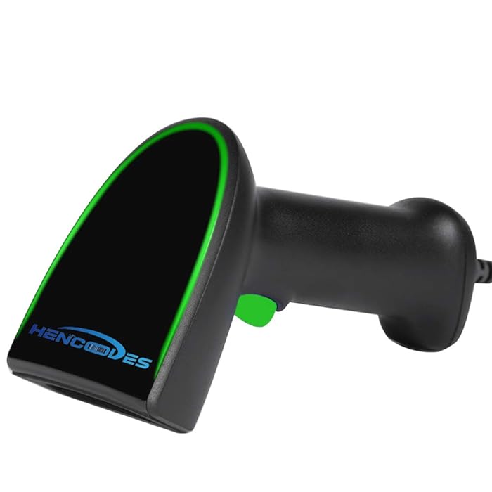 Buy HENCODES HC-1919 Handheld Scanner 1D,Barcodes 2D QR Code Reader,USB ...